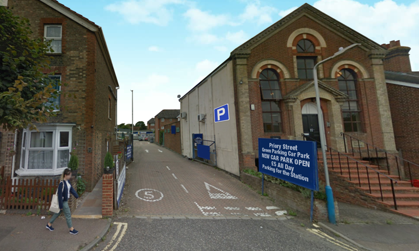 Priory Street Tonbridge Car Park | Parking near Tonbridge Station